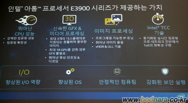 IoT 시장 공략을 위한 맞춤형 CPU, 인텔 아톰 E3900 테크브리핑 : 다나와 DPG는 내맘을 디피지