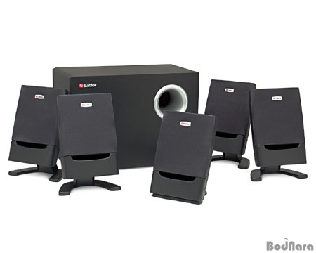 플랫 패널 5.1채널 스피커, Labtec Arena-675 출시:: 보드나라