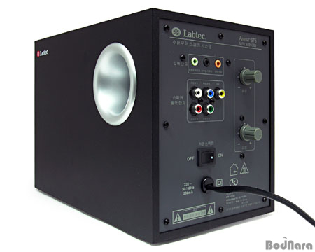 플랫 패널 5.1채널 스피커, Labtec Arena-675 출시:: 보드나라