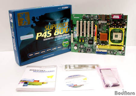 슈마, FSB 800 지원 보급형 메인보드 출시:: 보드나라