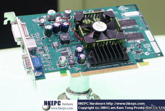 CeBIT2004, nVIDIA PCX 5950, 5750의 사진 !!:: 보드나라