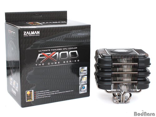 [프리뷰]CPU 쿨러의 굉음에서 벗어나고 싶으면? 잘만 무소음 CPU 쿨러 FX100:: 보드나라