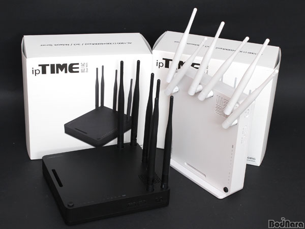 [리뷰]기가 시대 대비 6개 안테나로 중무장,총 1900Mbps 대역폭의 ipTIME A6004NS:: 보드나라