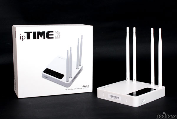 [리뷰]802.11ac 지원 및 2.4GHz/5GHz 주파수 동시 활용, ipTIME A604:: 보드나라