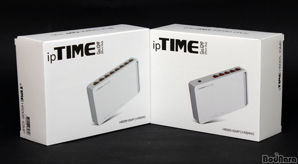 [프리뷰]IPTV 연결도 문제없는 기가비트 스위칭 허브, ipTIME H6008/H6005-IGMP:: 보드나라