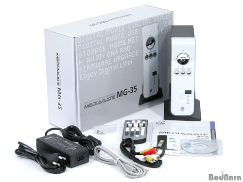 [리뷰]하드? 네트워크? 내 맘대로 DviX 플레이어!! MEDIAGATE MG-35:: 보드나라