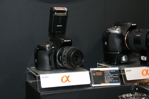 소니의 준중급형 DSLR, α550/500:: 보드나라