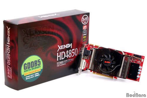 GDDR5 메모리 달았다! 이엠텍 4850 Live II Ultimate D5 Turbo Cool:: 보드나라