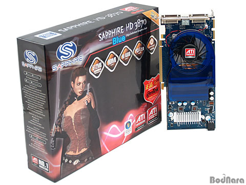이엠텍 Sapphire Radeon HD 3870 Blue DDR4 512MB (ATi Radeon HD 3870):: 보드나라