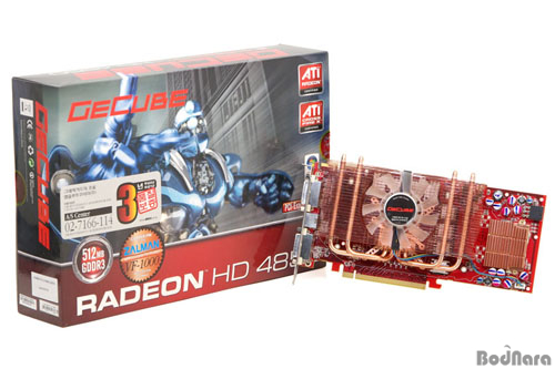 [리뷰]한국형 4850! 지큐브 HD 4850 OC 터보 VF1000:: 보드나라