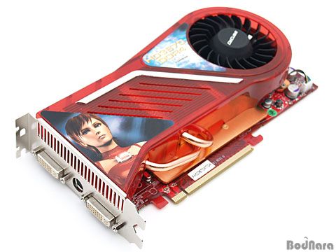 오버클럭에 성능 좋은 쿨러는 덤! GeCube Radeon HD 3870 X-Turbo III OC Edition DDR4 ...