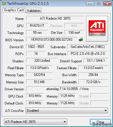 오버클럭에 성능 좋은 쿨러는 덤! GeCube Radeon HD 3870 X-Turbo III OC Edition DDR4 ...