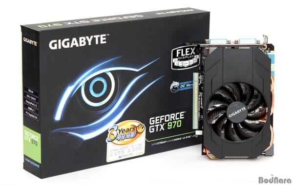 [프리뷰]Mini-ITX 시스템에 장착 가능, 기가바이트 지포스 GTX 970 미니미:: 보드나라