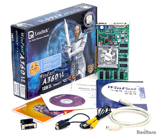 [리뷰]Leadtek의 GeForce FX 5700 LE / WinFast A360 LE TD:: 보드나라