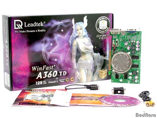 [리뷰]정상궤도로 진입하기 위한 NVIDIA의 야심작, FX5700장착 Leadtek Winfast A360 TD 128MB ...