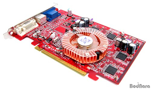 [리뷰]Native PCI Express x16 그래픽카드, MSI Radeon X600 XT:: 보드나라