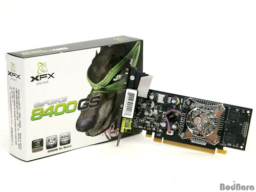 [리뷰]같은 값으로 Shader 오버! XFX GeForce 8400 GS 256MB:: 보드나라
