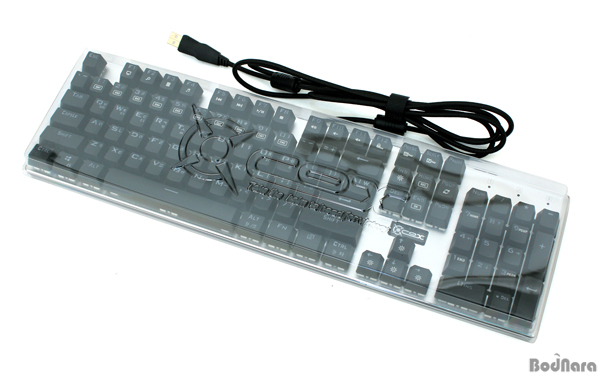 [프리뷰]취향대로 키 스위치 교체하는 키보드, COX CK400 교체축 레인보우 LED:: 보드나라