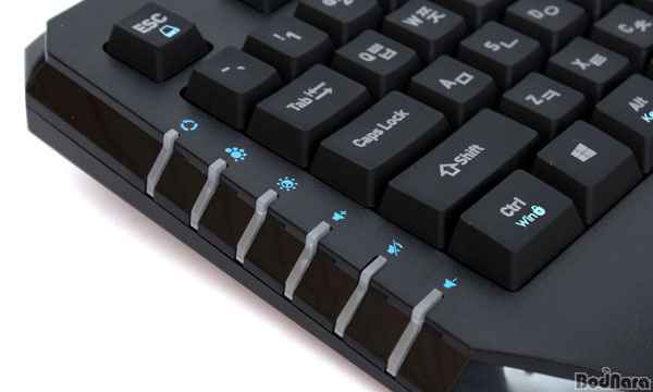 [프리뷰]3컬러 LED 백라이트 게이밍 키보드, 스카이디지탈 NKEY-L2:: 보드나라