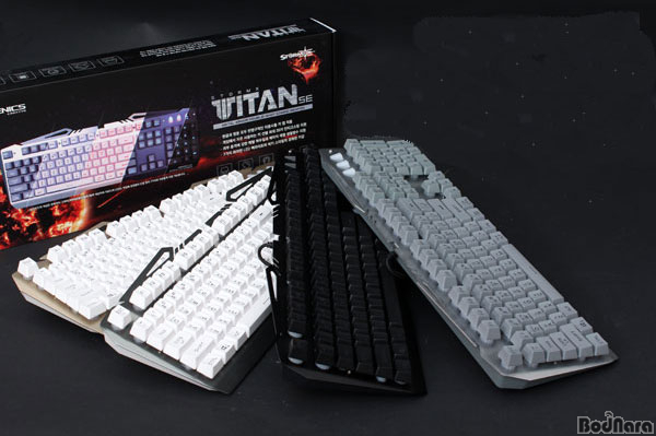 [리뷰]취향에 맞춰 골라쓰는 5색 게이밍 키보드, 제닉스 STORMX TITAN se:: 보드나라