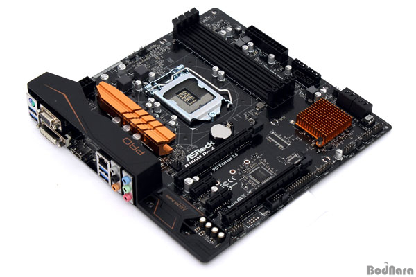 [프리뷰]실속형 스카이레이크 PC를 위한 메인보드, ASRock B150M Pro4 디앤디컴:: 보드나라