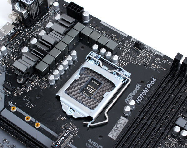 [프리뷰]메인스트림 커피레이크 메인보드 새내기, ASRock H370M Pro4 디앤디컴:: 보드나라