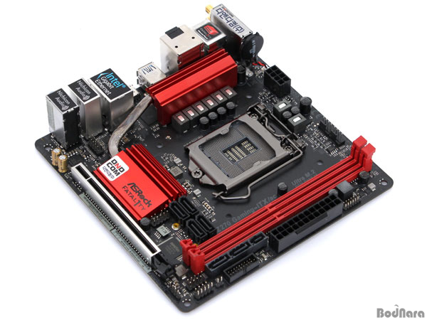 [프리뷰]Z270 메인보드 기능을 Mini-ITX로 즐겨라, ASRock Z270 Gaming-ITX/ac 디앤디컴:: 보드나라
