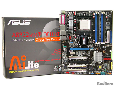 [리뷰]ATi RD580, NF4 깰수있을까? Xpress3200 장착 ASUS A8R32-MVP Deluxe:: 보드나라