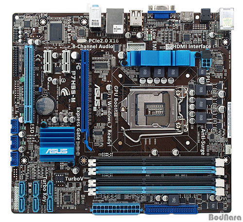 [프리뷰]보급형 시장을 위한 H55, ASUS P7H55-M:: 보드나라