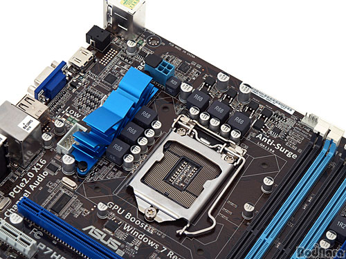 [프리뷰]보급형 시장을 위한 H55, ASUS P7H55-M:: 보드나라