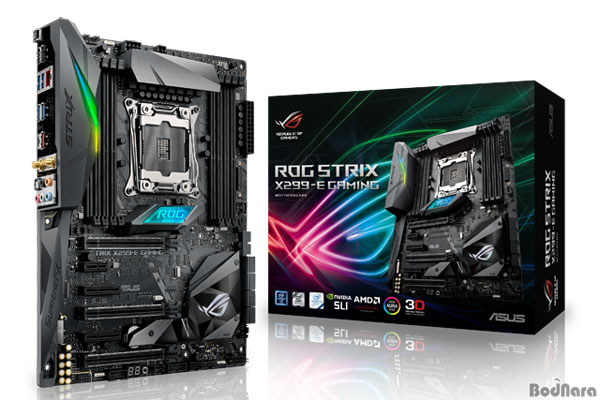 [프리뷰]HEDT PC에 나만의 개성 표현,ASUS ROG 스트릭스 X299-E 게이밍:: 보드나라