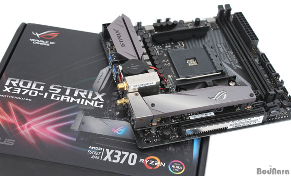 [프리뷰]AMD 라이젠 미니 ITX도 고급지게,ASUS ROG STRIX X370-I Gaming:: 보드나라