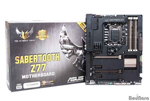 [프리뷰]극한의 안정성을 추구한 Z77 칩셋 메인보드, ASUS 세이버투스 Z77:: 보드나라