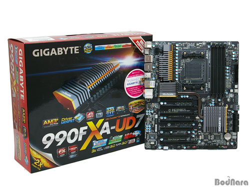 [리뷰]AMD 하이엔드 게이머를 위한 기가바이트 GA-990FXA-UD7:: 보드나라