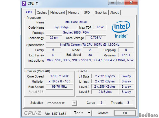 [리뷰]아이비 셀러론으로 저전력 미니 ITX에 날개를! 기가바이트 GA-C1037UN 시리즈:: 보드나라