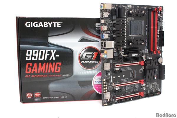 [리뷰]차세대 인터페이스 적용한 최고급형 메인보드, GIGABYTE 990FX-GAMING 제이씨현:: 보드나라