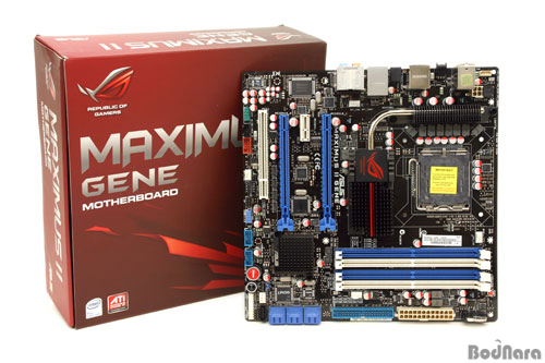[프리뷰]R.O.G 시리즈 P45버전. ASUS MAXIMUS II GENE:: 보드나라