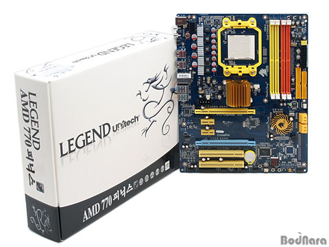[프리뷰]CrossFire를 지원하는 AMD 770 메인보드! 유니텍 LEGEND AMD 770 피닉스:: 보드나라