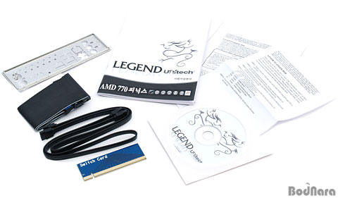 [프리뷰]CrossFire를 지원하는 AMD 770 메인보드! 유니텍 LEGEND AMD 770 피닉스:: 보드나라