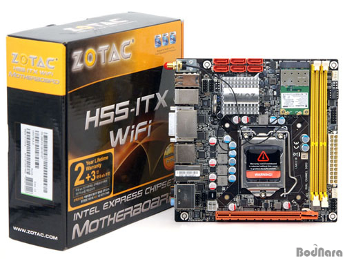 [프리뷰]Mini-ITX로 H55 풀스펙을! ZOTAC H55-ITX WiFi:: 보드나라