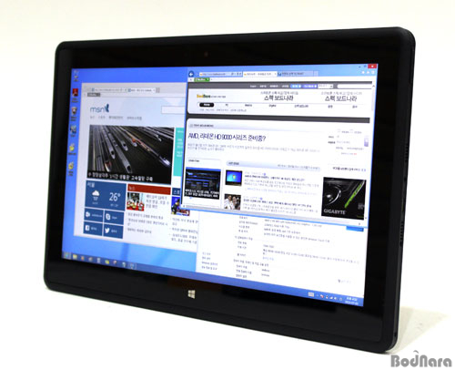 [리뷰]AMD Z-60 APU 기반 윈도우 8 태블릿, TG삼보 TG TAB W100:: 보드나라