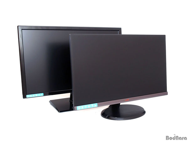 [리뷰]엣지 스타일의 스타일리시한 모니터, 제이씨현 UDEA EDGE 23F/ EDGE 24A 무결점:: 보드나라