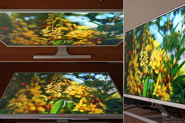 [리뷰]화이트 컬러로 만나는 유디아 모니터, 제이씨현 UDEA LOOK 320 ADS 유케어:: 보드나라