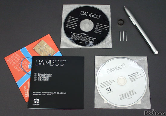 중급 가격의 넓은 작업공간, Wacom Bamboo Fun Page 2:: 보드나라