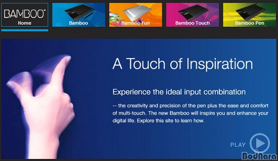 [리뷰]중급 가격의 넓은 작업공간, Wacom Bamboo Fun:: 보드나라