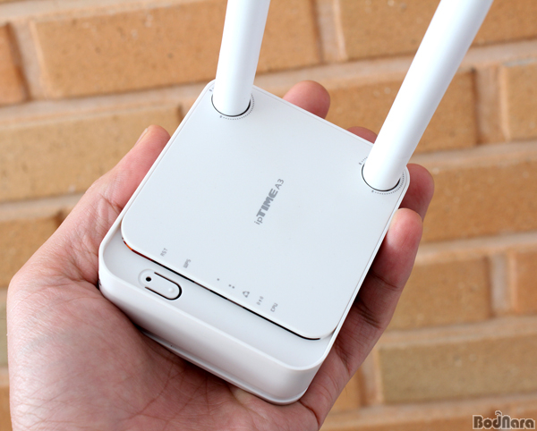 [프리뷰]아담한 사이즈에 무선 867Mbps 속도를 더했다, ipTIME A3:: 보드나라