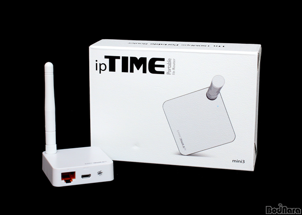 [리뷰]어디서나 사용하는 휴대용 무선 공유기, ipTIME mini3:: 보드나라
