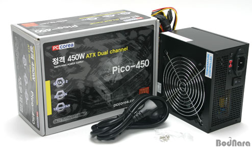 [프리뷰]PC방에 어울리는 파워서플라이, 피씨코리아 Pico-400/450:: 보드나라