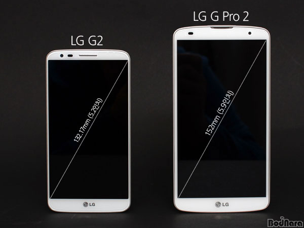 [리뷰] 대화면으로 업그레이드된 G2 확장판, LG G프로2 :: 보드나라