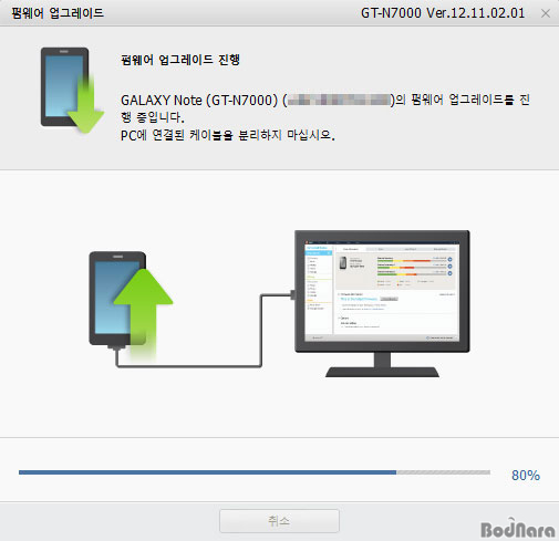 삼성전자 갤럭시노트 해외판 GT-N7000, 젤리빈 업그레이드로 달라진 점은?:: 보드나라